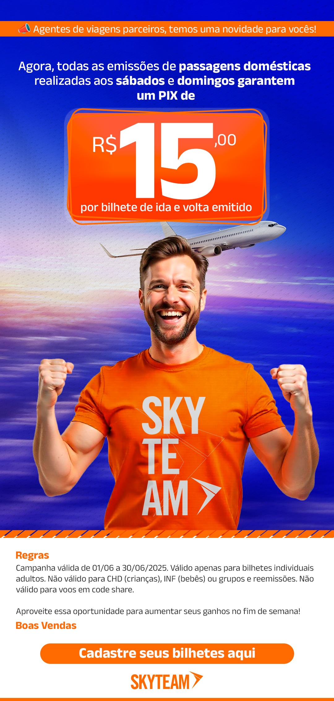 Chame no ZAP da SkyTeam